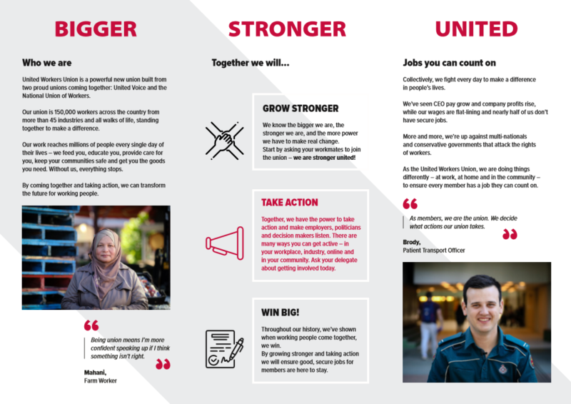 Your union resources – United Workers Union